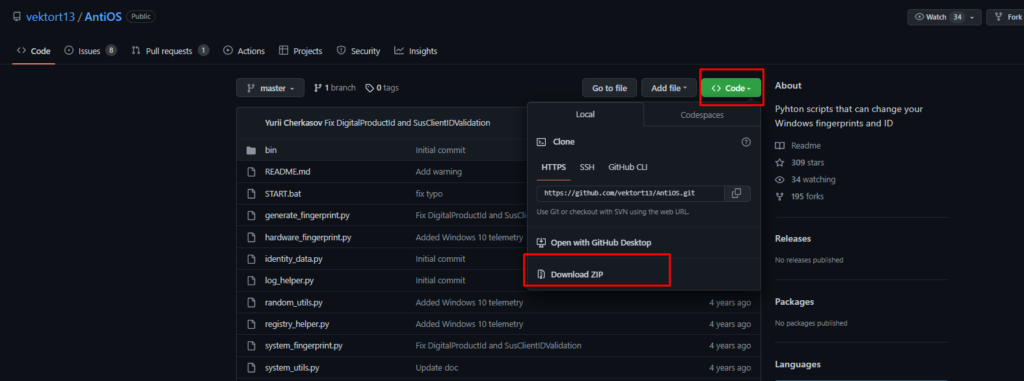 AntiOS Thay Đổi Toàn Bộ Thông Tin Máy Tính