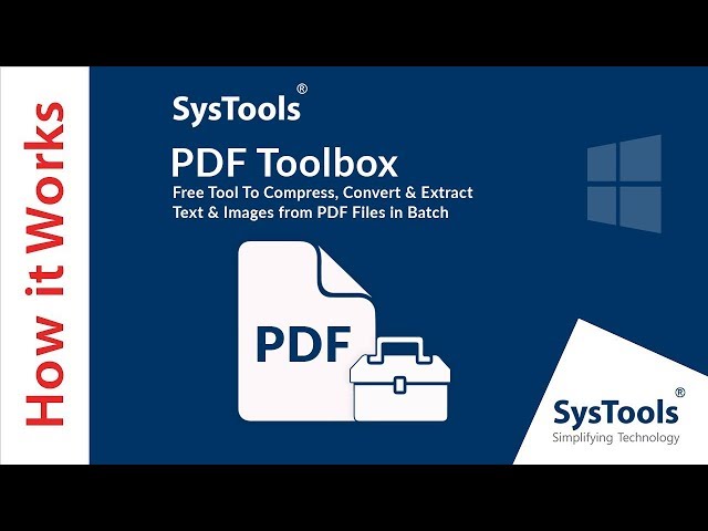 SysTools PDF Toolbox